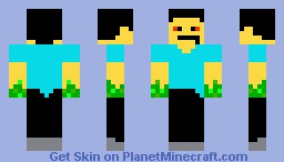 Infected Youtuber Minecraft Skin