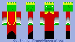 Zombie King Minecraft Skin