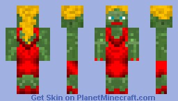 Zombie Lady Minecraft Skin