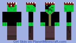 Zombie Pirate Minecraft Skin
