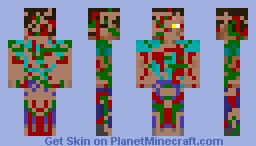 Zombie steve Minecraft Skin