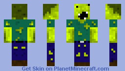 Radioactive Zombie Minecraft Skin