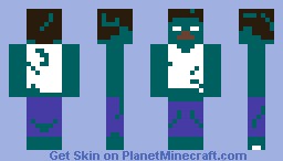 Zombie steve Minecraft Skin