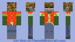 Rob the Zomby Minecraft Skin