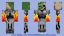 Deteriorating Zombie Minecraft Skin