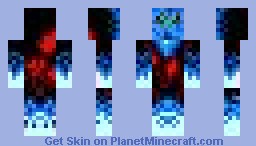 Wounded Ice Wanderer Minecraft Skin