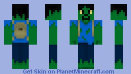 gamErPack Zombie Minecraft Skin