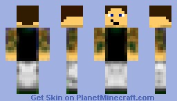 Shane from my zombies series Minecraft Skin