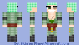 Roronoa Zoro Minecraft Skin