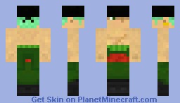 Roronoa Zoro Minecraft Skin