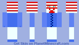 Skins-red-white Minecraft Skin