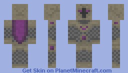 Purple golem Minecraft Skin