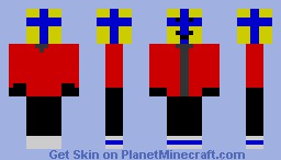 a normal......sweden! Minecraft Skin