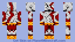 Kratos Minecraft Skin