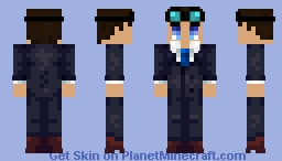 Suit guy Minecraft Skin