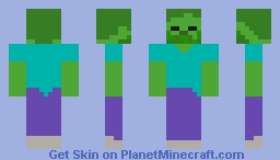 Trailer zombie Minecraft Skin