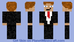 Man in suit Minecraft Skin