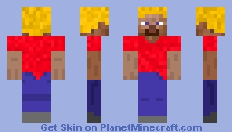 a different steve Minecraft Skin