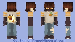 Carrots and chickens Minecraft Skin