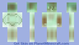 My brother's old angel statue Minecraft Skin