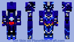 Kamen rider Blades King Lion Dai Senki Minecraft Skin