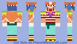 Buggy the Clown Minecraft Skin
