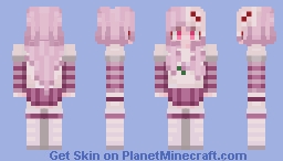 Pink girl Minecraft Skin