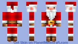 santa Minecraft Skin