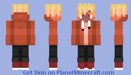 Fire boio Minecraft Skin