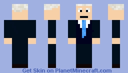 Joe Biden President of America. Minecraft Skin