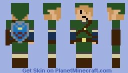 Simplified Link Minecraft Skin