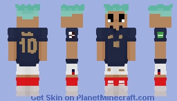 Mbappè Minecraft Skin