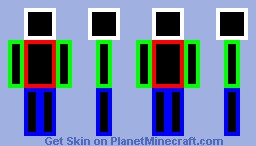 Outline Minecraft Skin