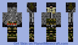 Ghost from Modern Warfare 2 Minecraft Skin