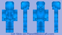 Blue Steve Minecraft Skin