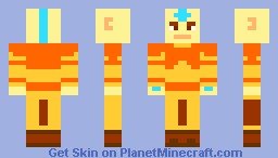 Aang Minecraft Skin