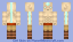 Aang - Avatar State Minecraft Skin