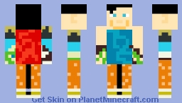 Minecraft All Biomes Skin (including nether and end) Minecraft Skin