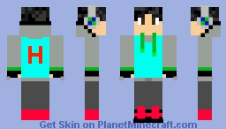 H Minecraft Skin
