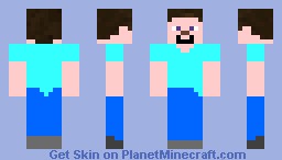 A better Steve Minecraft Skin