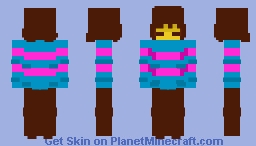 Frisk Minecraft Skin