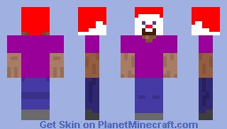Clown Steve Minecraft Skin