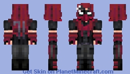 Red Hood Outlaw Minecraft Skin