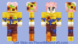 Acho Blockwars 5 Golden Gorillas! Minecraft Skin