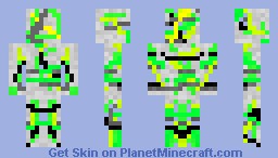 Acid Man Minecraft Skin