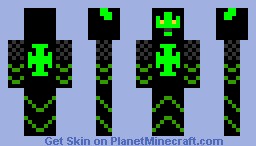 Acid Templar Minecraft Skin