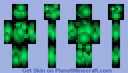 Acid Skinned Creepypasta Minecraft Skin