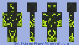 Acid Slime Man Minecraft Skin
