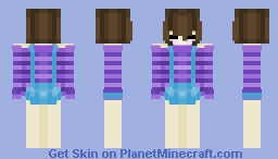 UntoldStory Frisk (My Au) Minecraft Skin