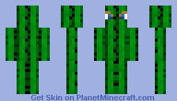 cacti man Minecraft Skin